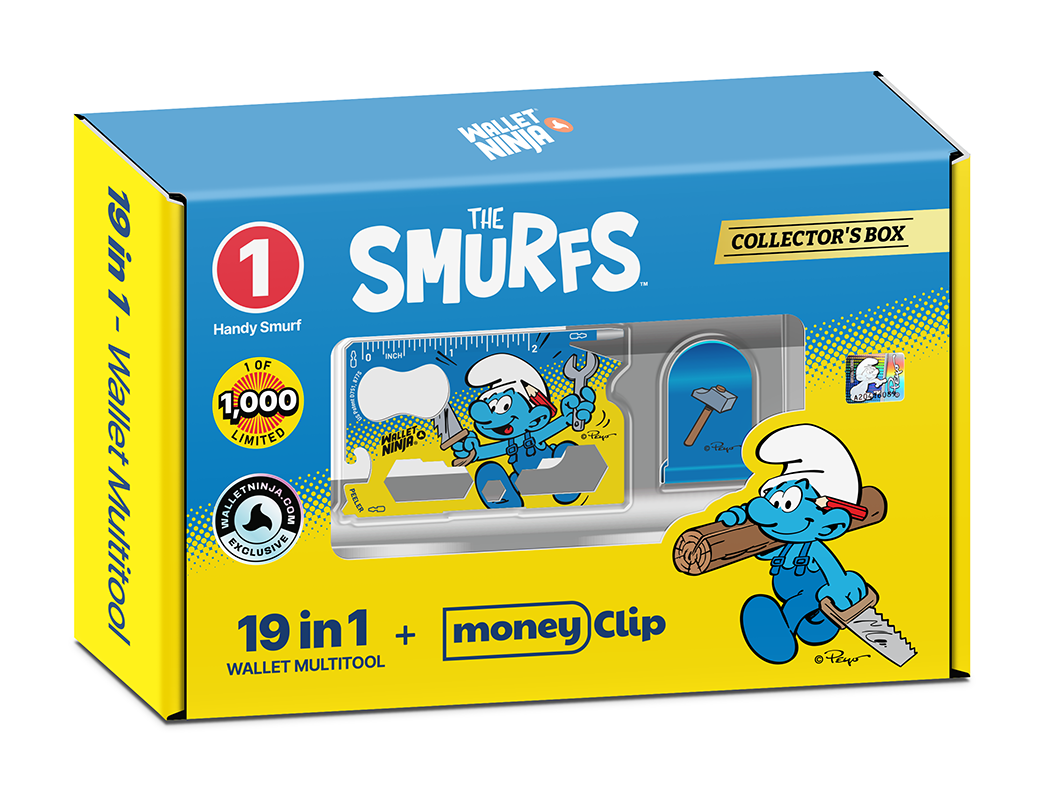 Limited Edition Smurfs x Wallet Ninja Collector's Box
