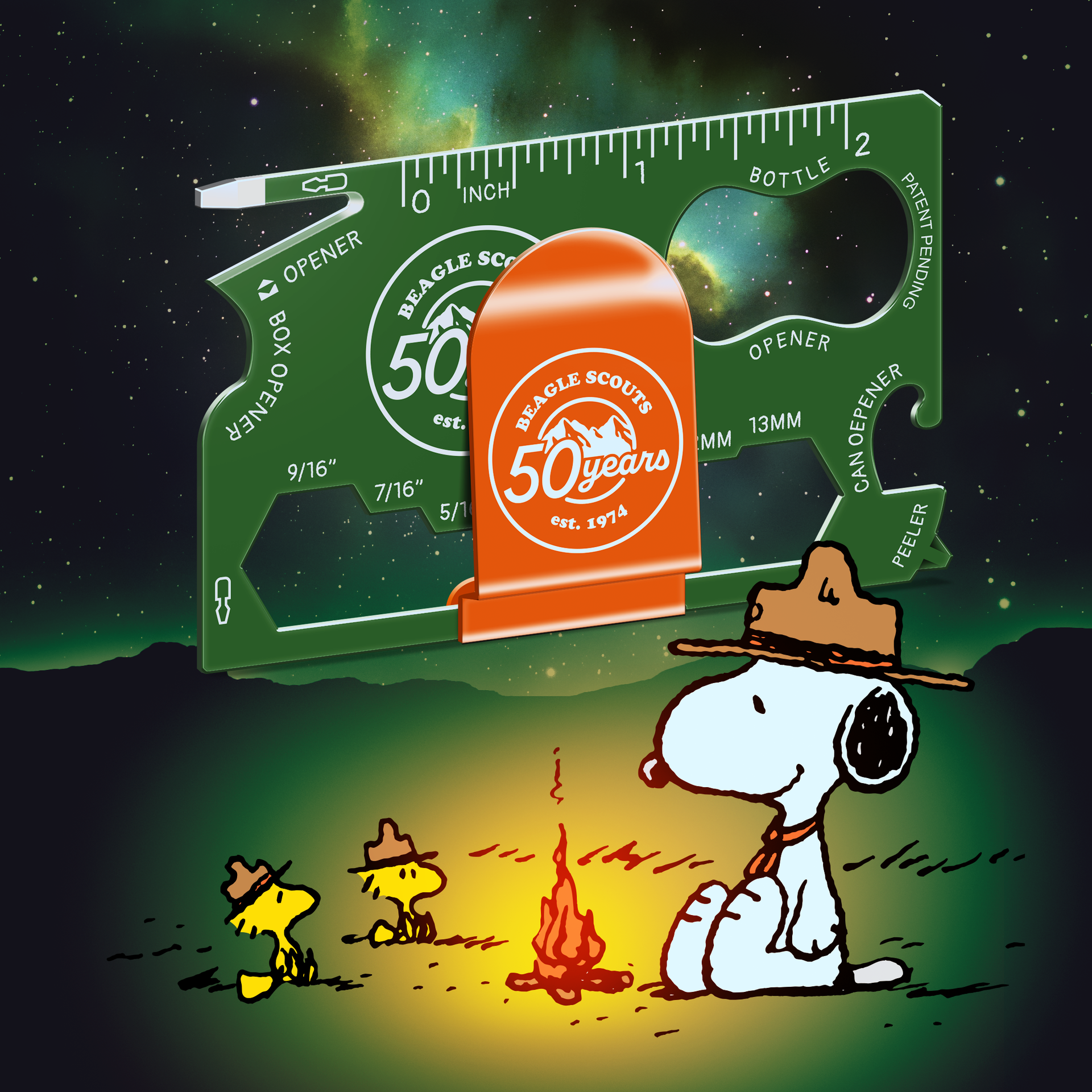 Beagle Scouts Snoopy 50th Anniversary – Wallet Ninja